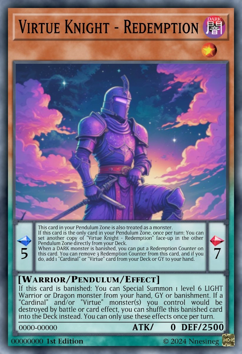 Cardinal Virtue (LIGHT Dragons and Warriors archetype) - Custom Card Discussions - Neo Card Maker